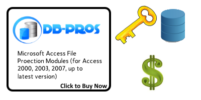 DB-Pros MS Access Database Copyright Protection, Protecting MS Access ...